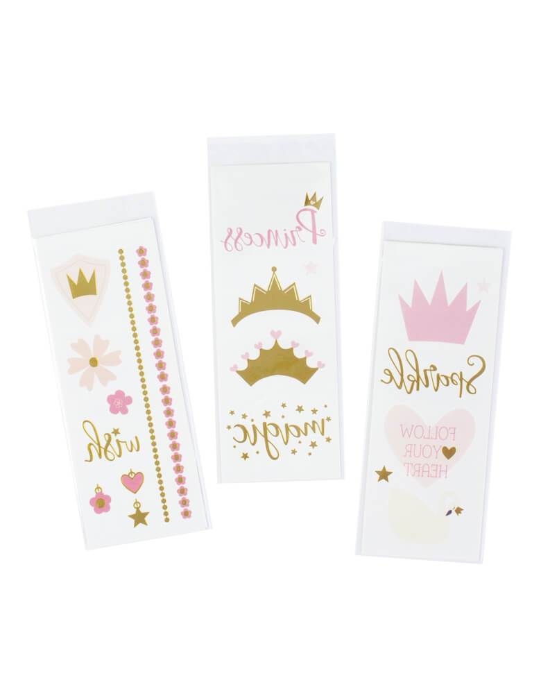 princess temporary tattoos