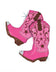 Pink Dancing Cowboy Boots Shaped Foil Balloon