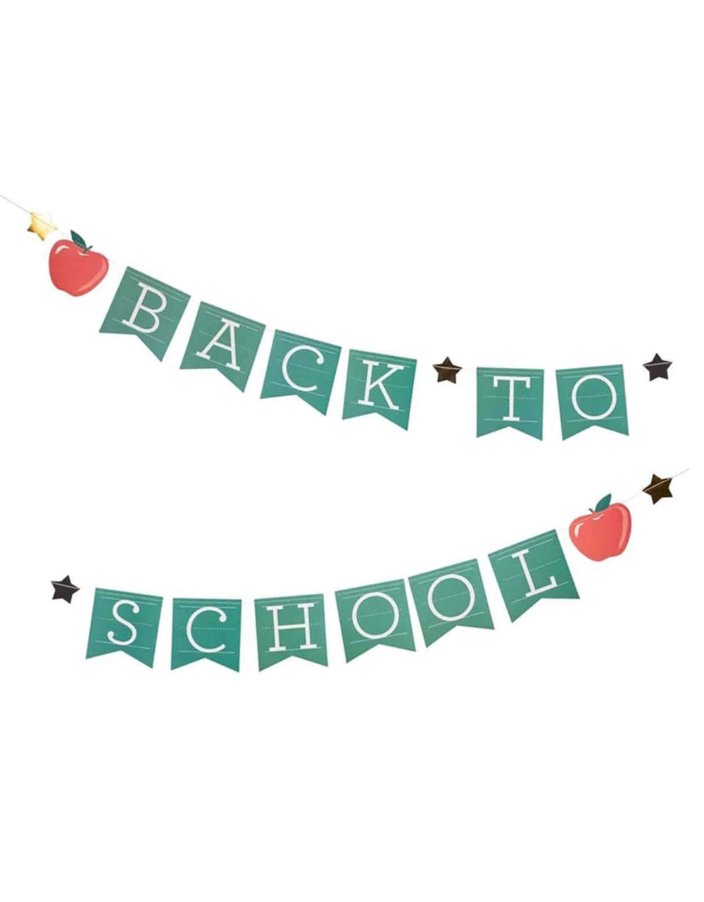 Back To School Apple Banner