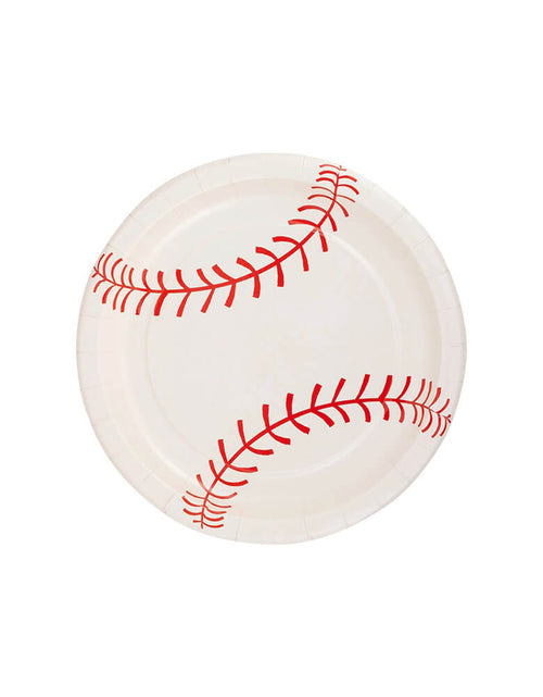 Baseball Paper Plates (Set of 8)