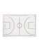 Basketball Court Plates (Set of 8)