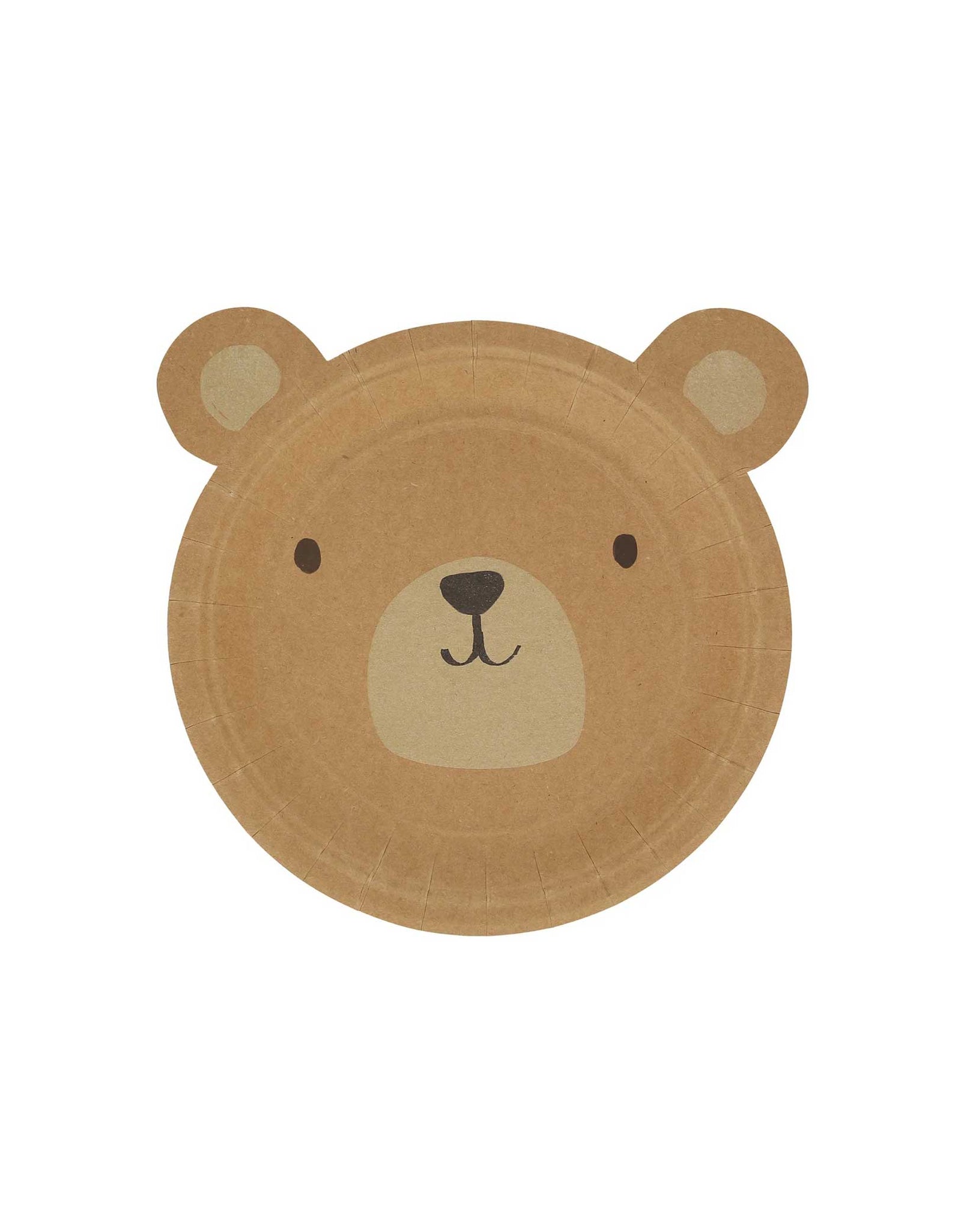 Woodland Bear Plates (Set of 8)