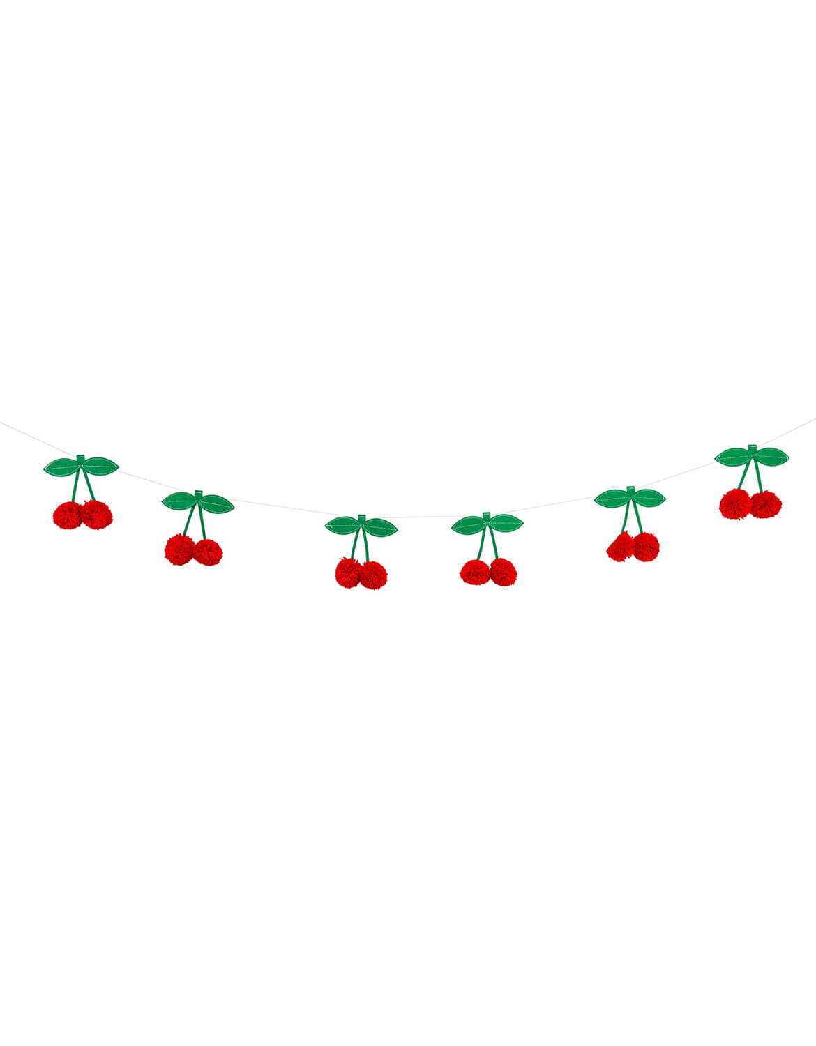 Cherry Felt Party Banner