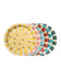 Circus Striped Plate Set (Set of 6)