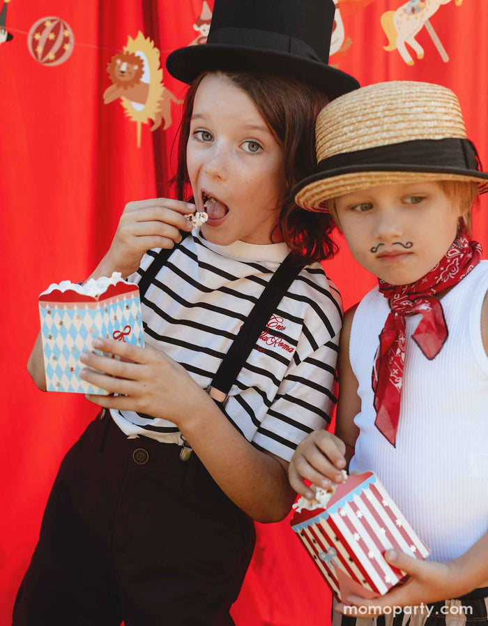 Circus Party Snack Boxes (Set of 6)