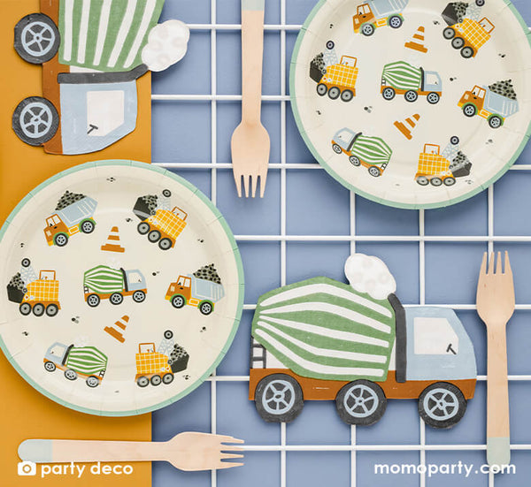 Concrete Mixer Truck Napkins (Set of 20)