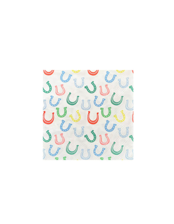 Cowboy Horseshoe Small Napkins (Set of 16)