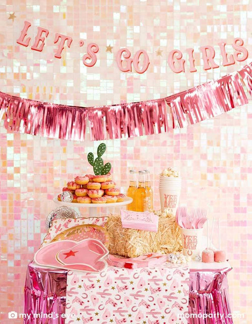 Let's Go Girls Banner Set