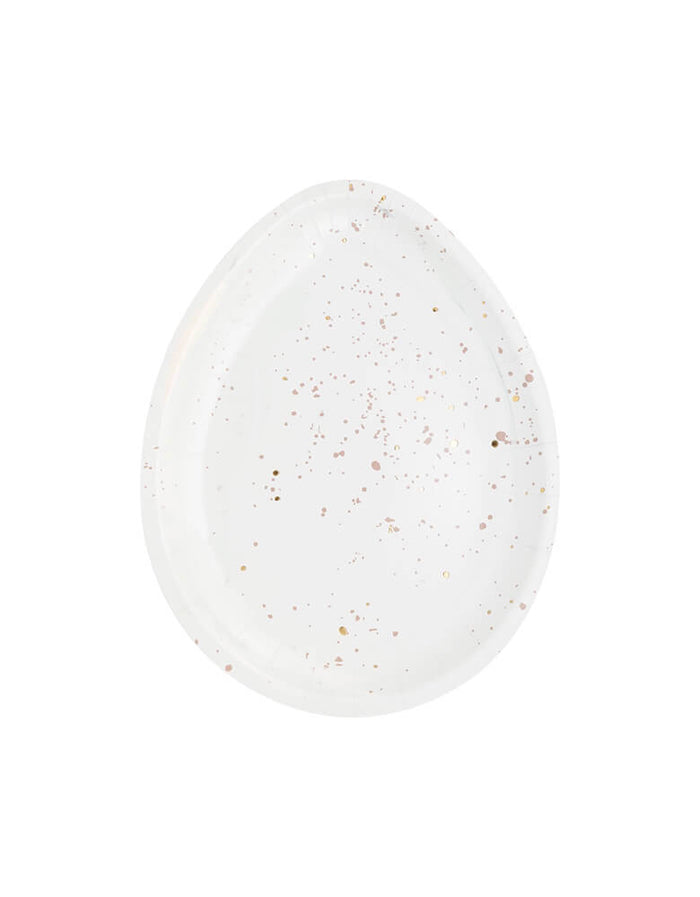 Easter Egg Plate Set (Set of 8)