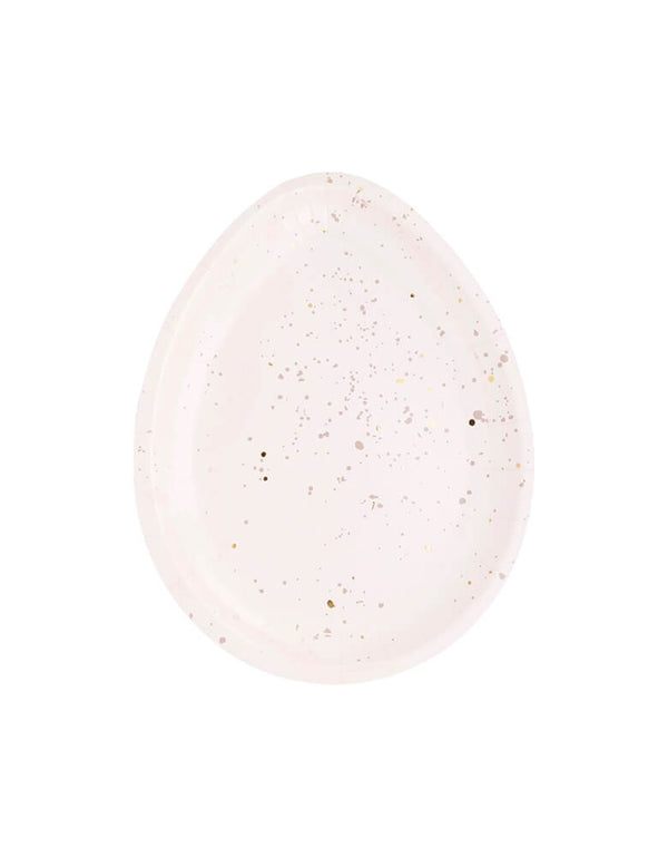 Easter Egg Plate Set (Set of 8)
