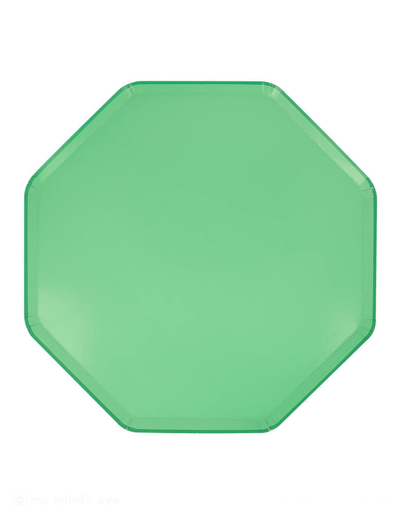 Emerald Green Dinner Plates (Set of 8)