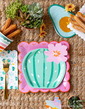 Fiesta Striped Paper Cups (Set of 8)
