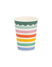 Fiesta Striped Paper Cups (Set of 8)