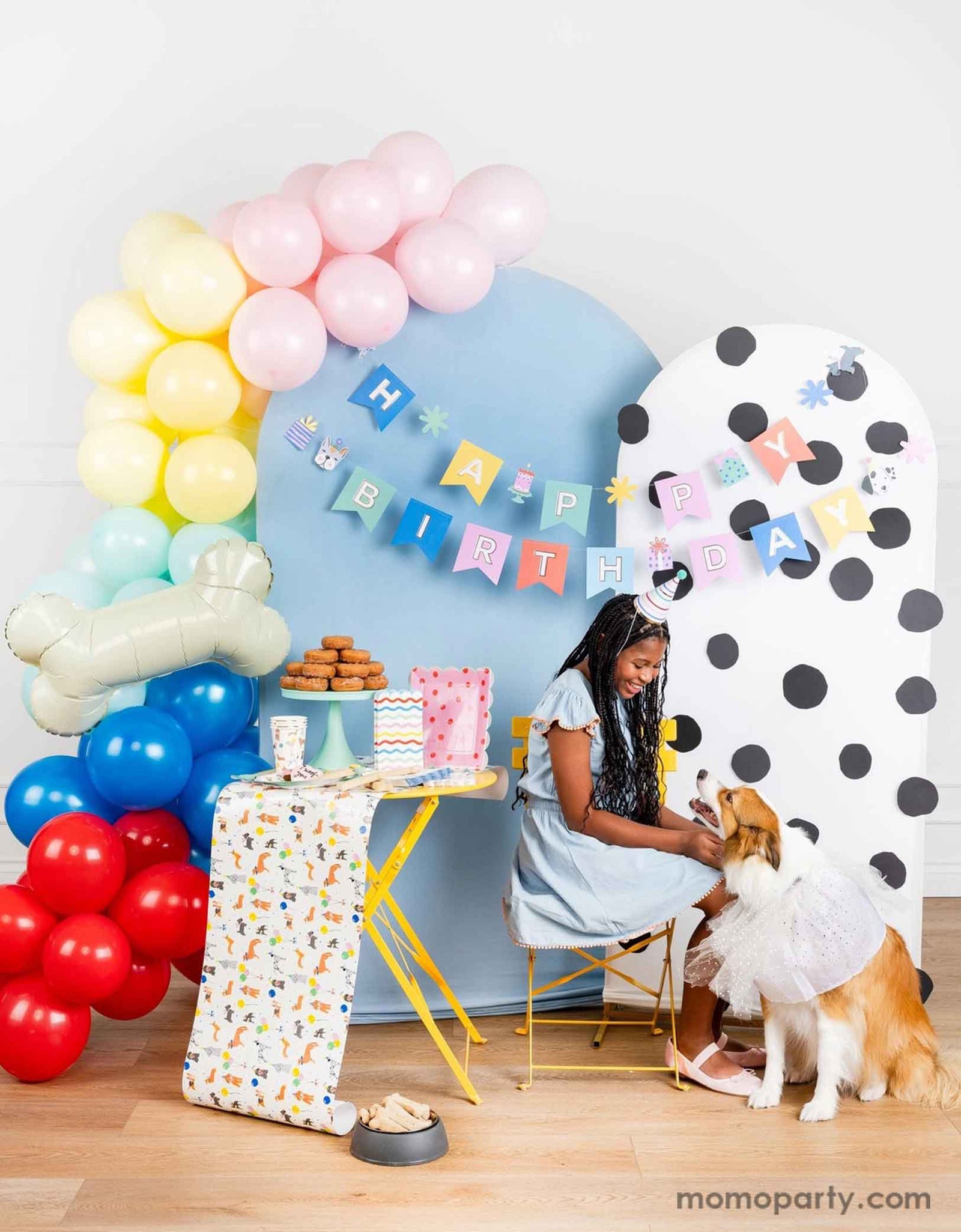 Dog Party Table Runner