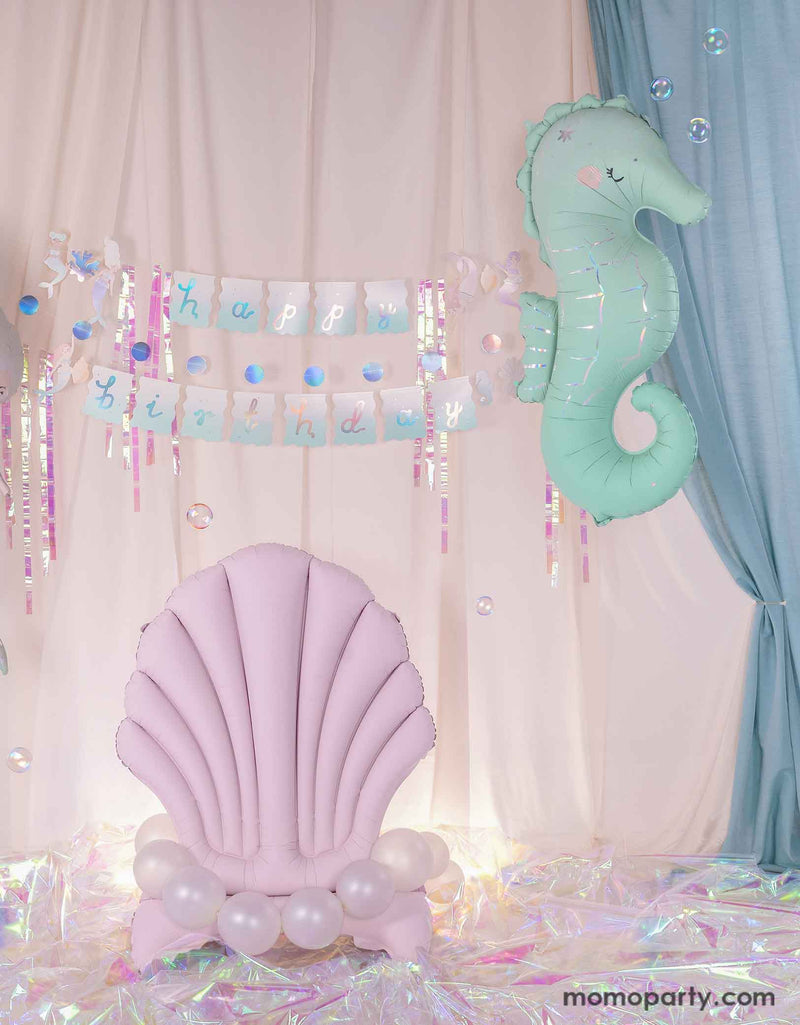 Seashell Standing Foil Balloon