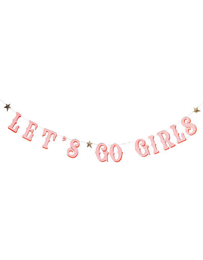 Let's Go Girls Banner Set