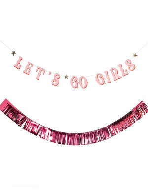 Let's Go Girls Banner Set