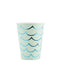 Mermaid Tail Paper Party Cups (Set of 8)