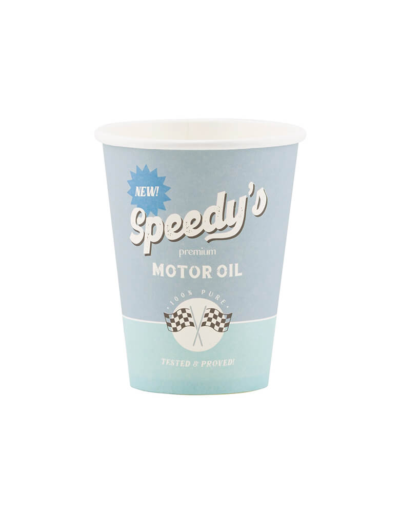 Miles Per Hour - Speedy Paper Cups (Set of 8)