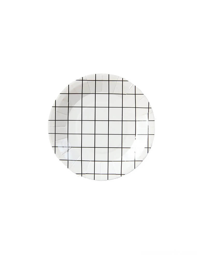 Mini Grid Canape Plates (Set of 12)