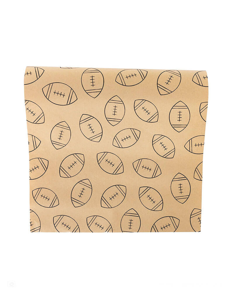 Football Kraft Table Runner