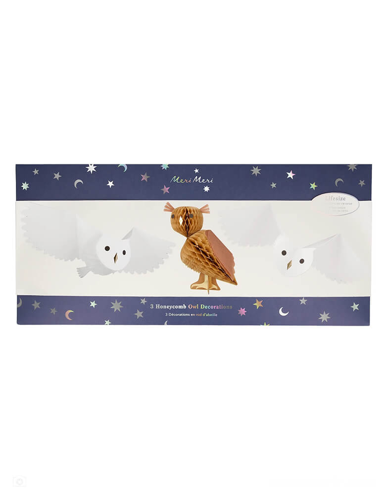 Honeycomb Owls (Set of 3) – Momo Party