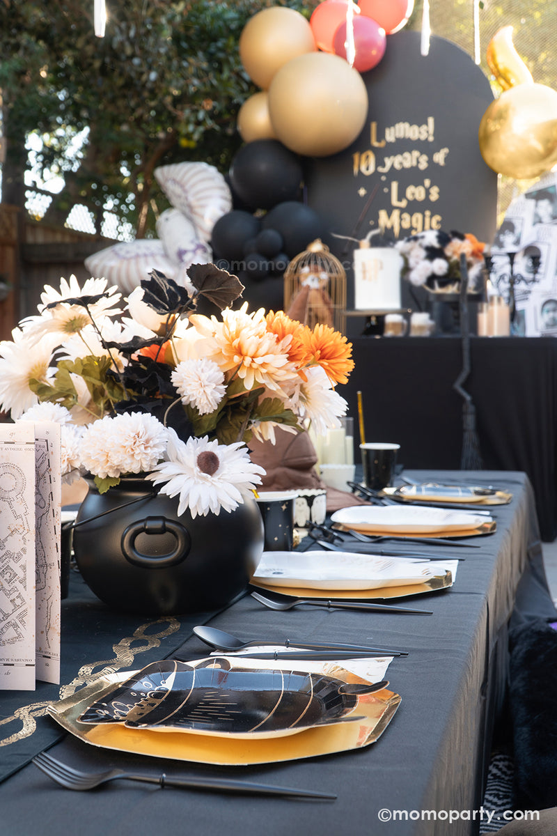 Spellbound Cauldron Shaped Large Plates (Set of 8)