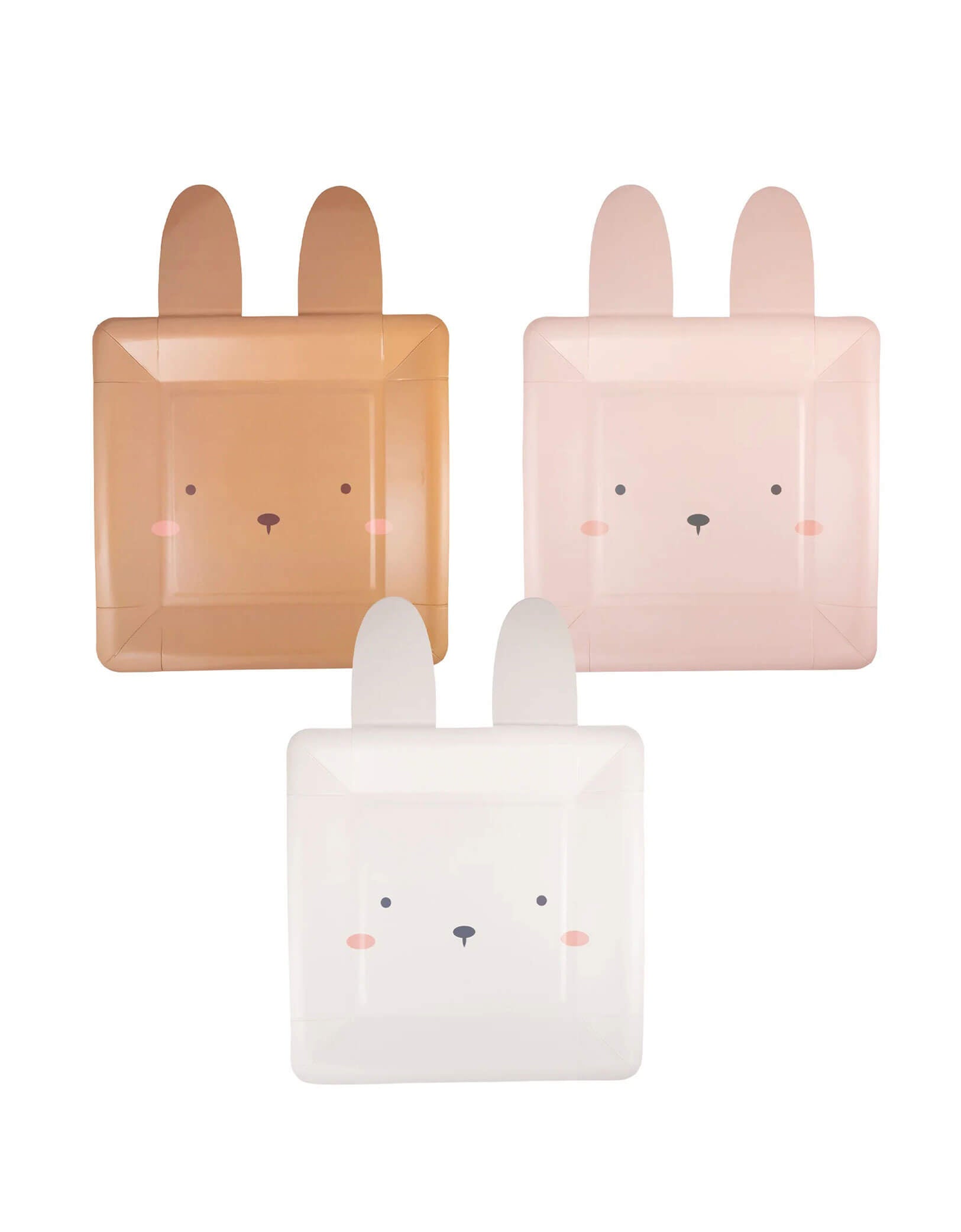 Neapolitan Bunny Plate Set (Set of 9)