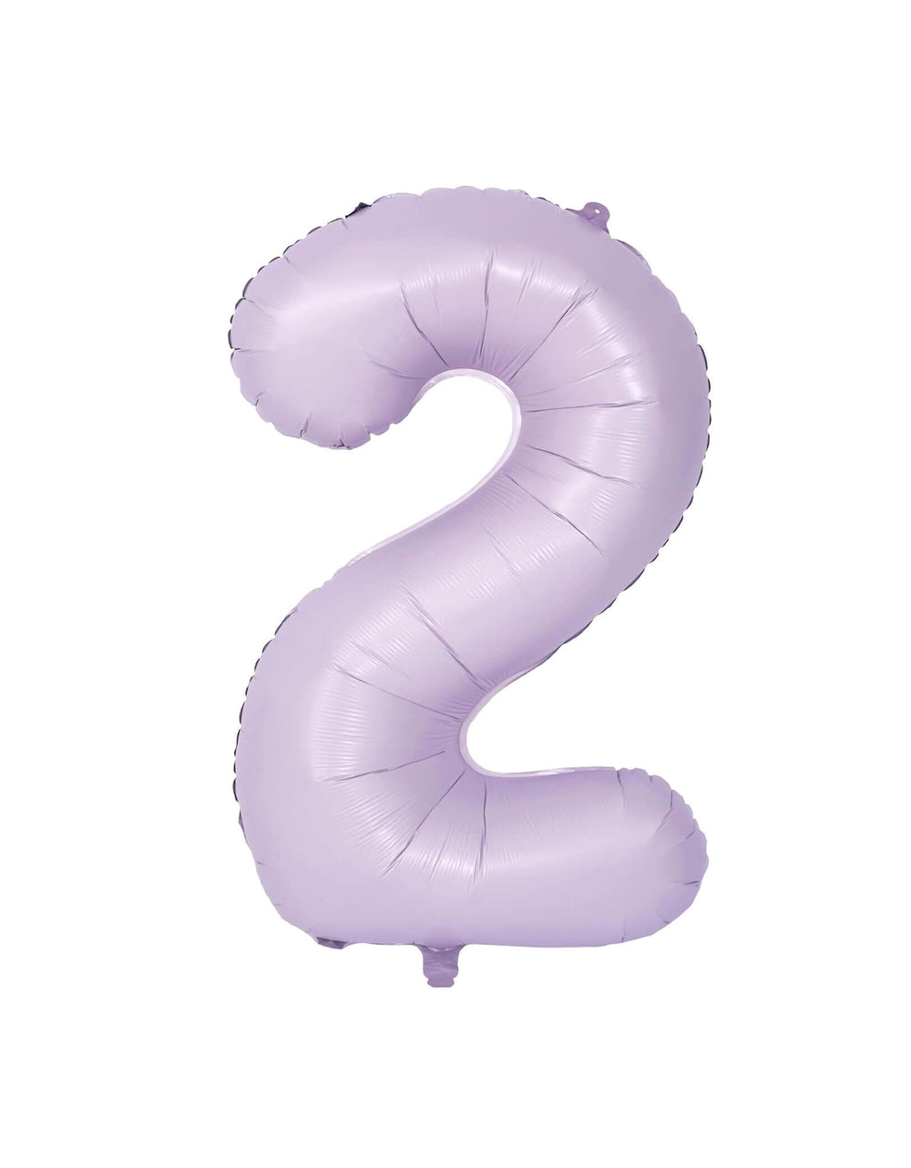 Large Number Pastel Lilac Foil Mylar Balloon