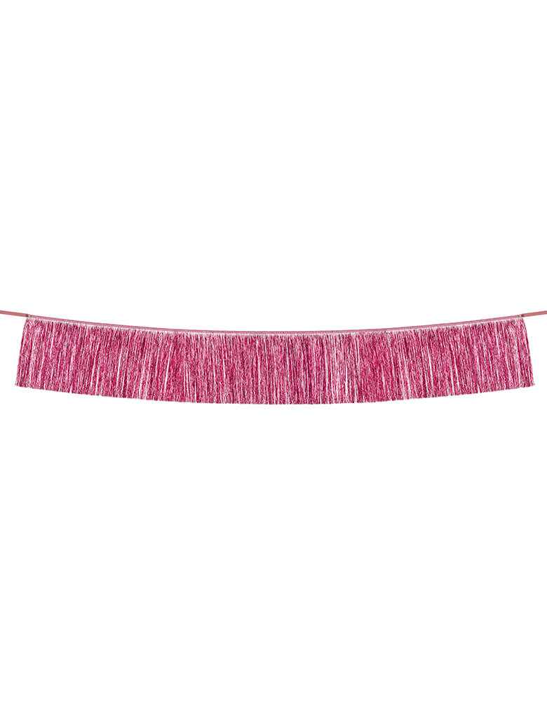 Pink Fringe Garland