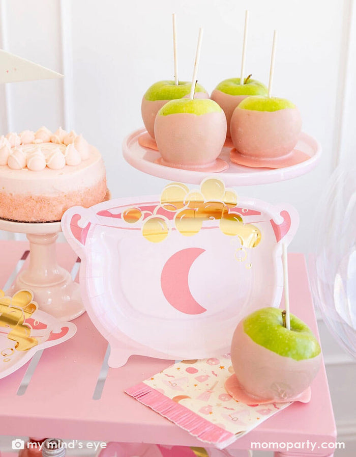 Hocus Pocus Pink Fringe Small Napkins (Set of 18)