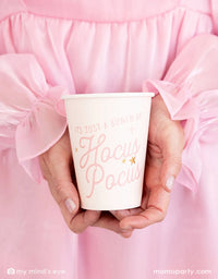 Hocus Pocus Pink Party Cups (Set of 8)