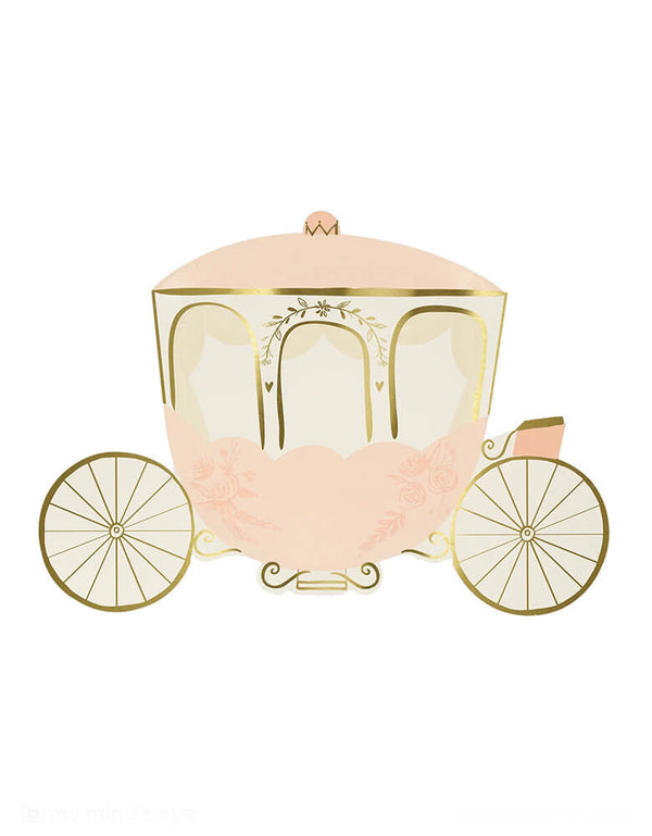 Princess Carriage Plates (Set of 8)