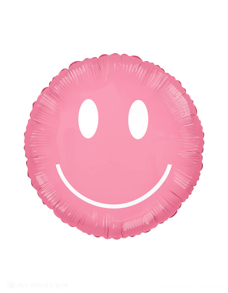 Rosy Smile Pink Foil Balloon