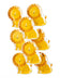 Safari Lion Shaped Paper Plates (Set of 8)