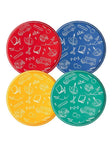 School Days Assorted Icon Dessert Plates (Set of 8)