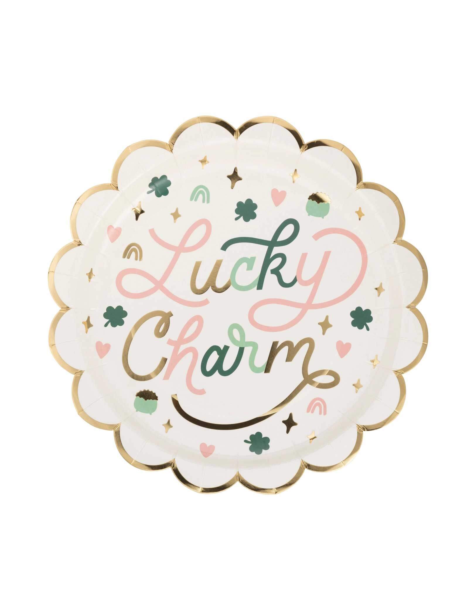 Lucky Charm Plates (Set of 8)