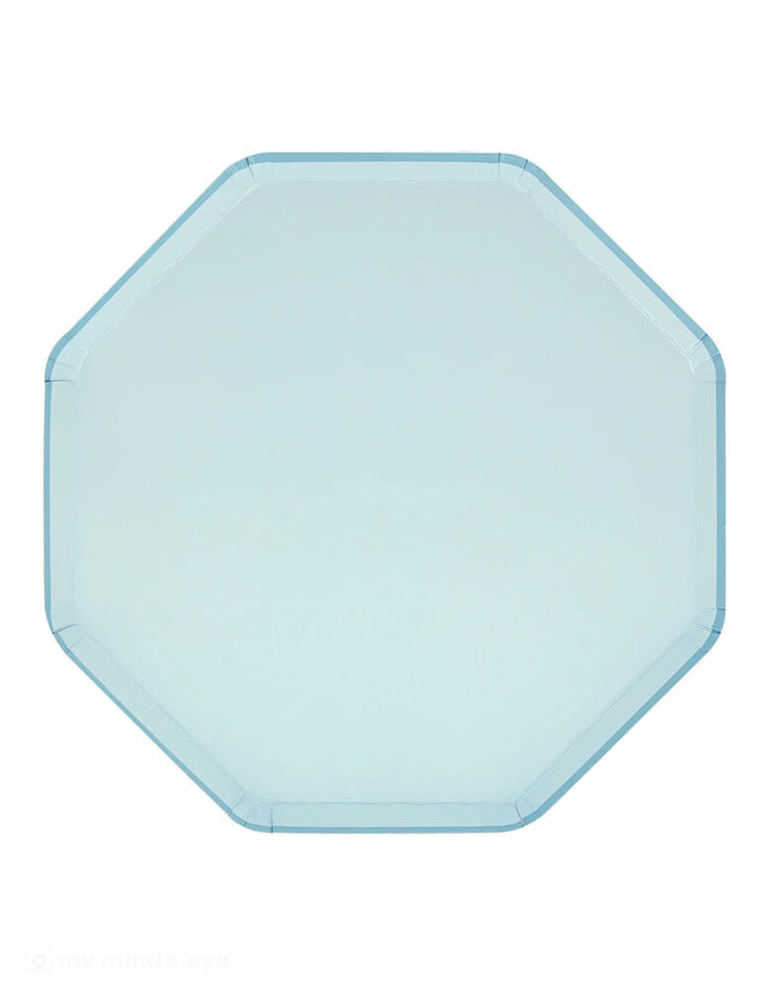 Summer Sky Blue Dinner Plates (Set of 8)