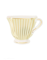 Tea Party Cup Shaped Paper Plate Set (Set of 12)