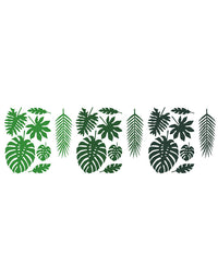 Tropical Leaves Decoration (Set of 21)