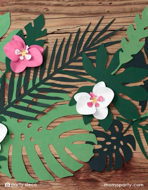 Tropical Leaves Decoration (Set of 21)