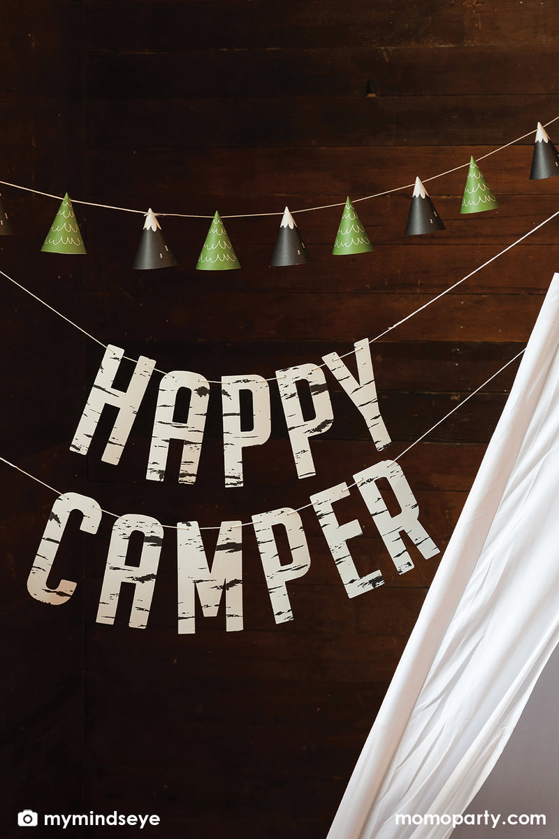 Adventure Happy Camper Banner