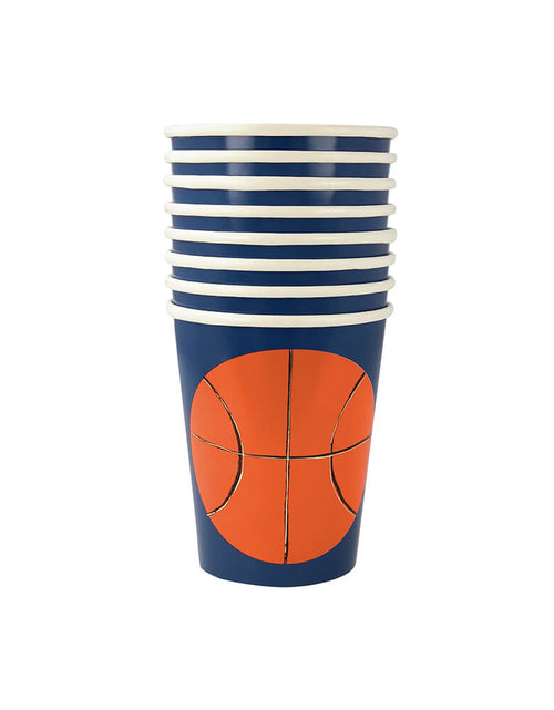 Basketball Cups (Set of 8)