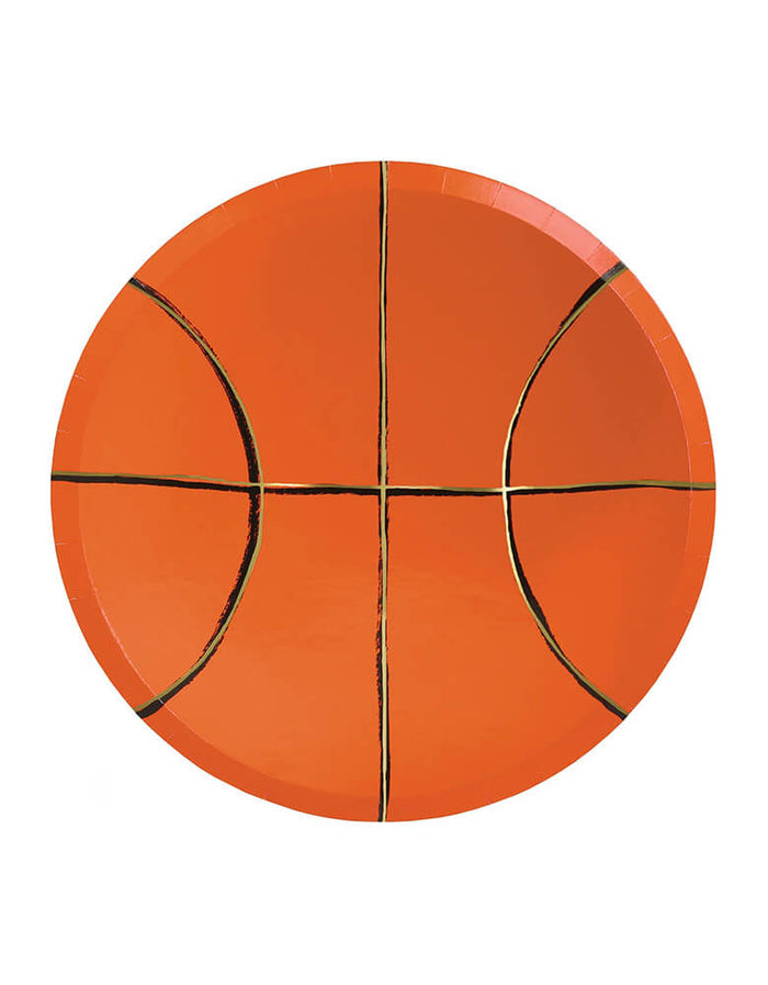 Basketball Plates (Set of 8)