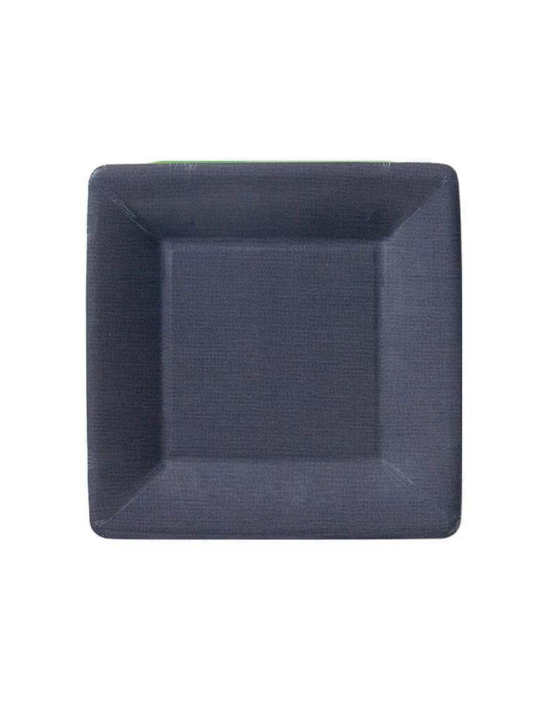 Black Square Paper Side Plates (Set of 8)