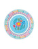 Boho Fiesta Floral Plates (Set of 12)