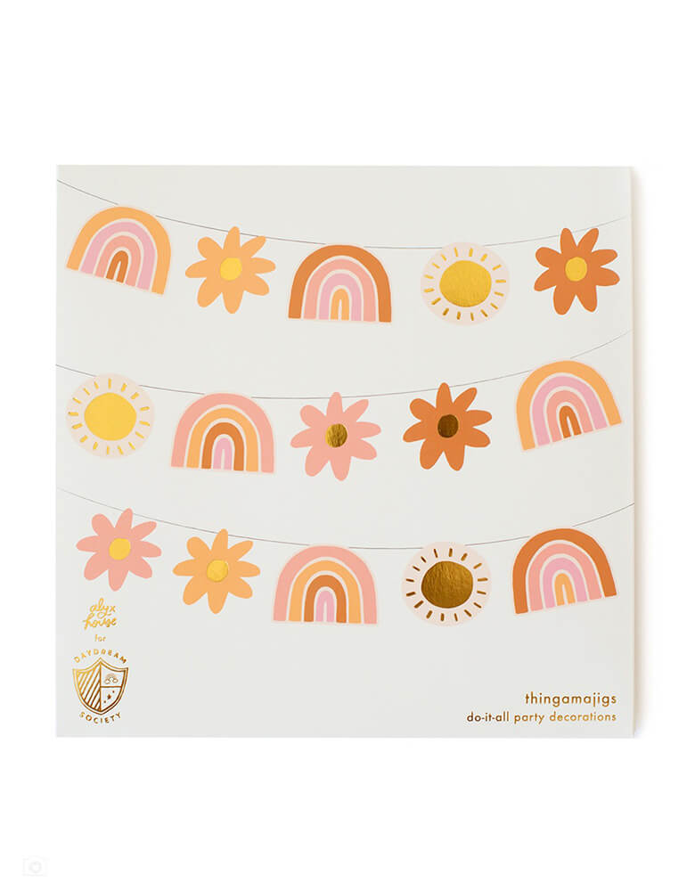 Boho Rainbow Garland Set