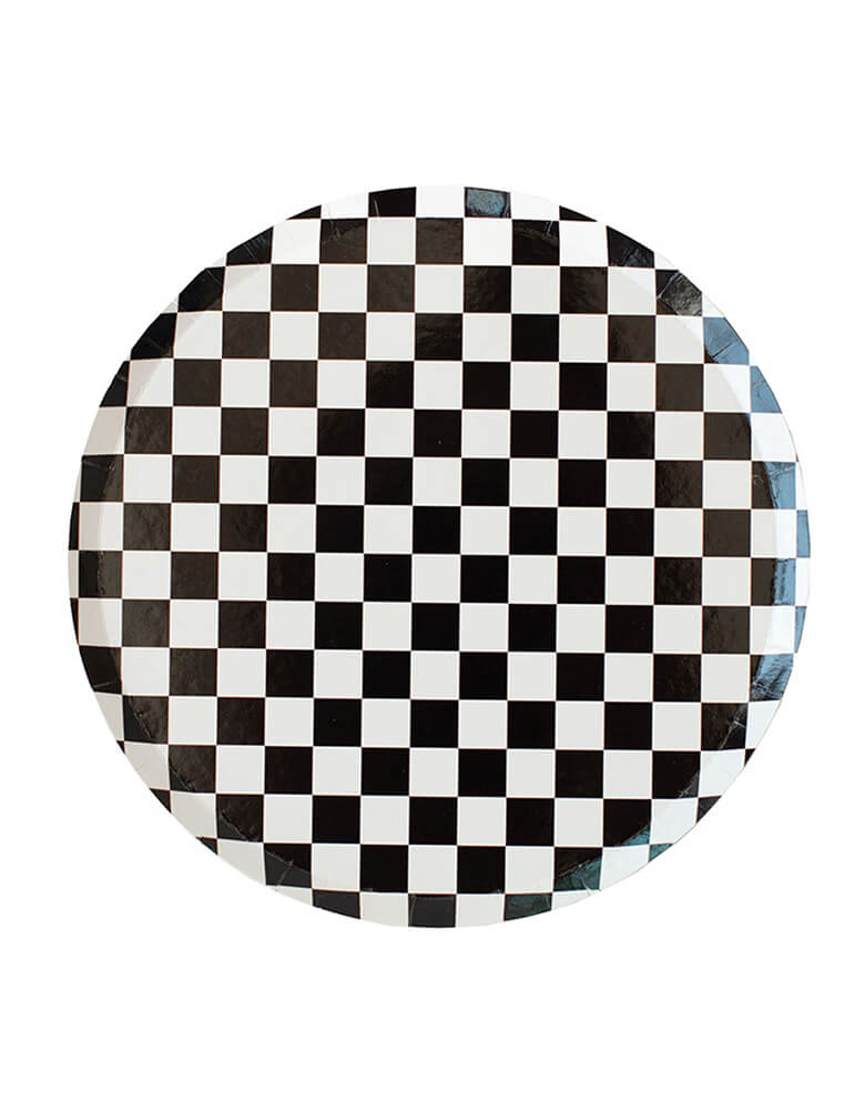 Check It! Checkered Dinner Plates (Set of 8)