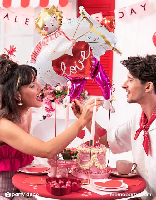 Cupid Shaped Foil Balloon