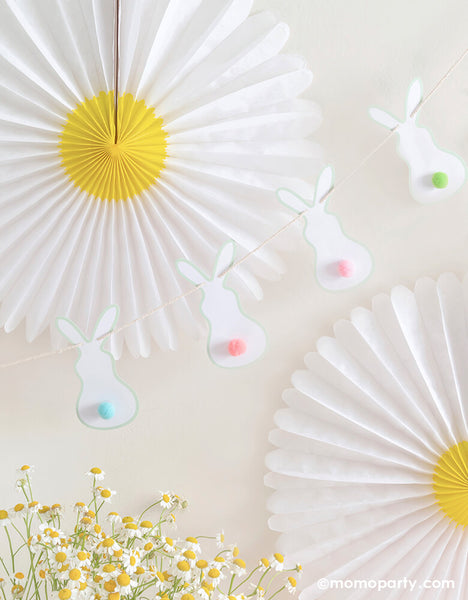 Daisy Flower Fan Decoration – Momo Party